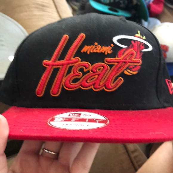 Accessories | Miami Heat Snapback Hat | Poshmark